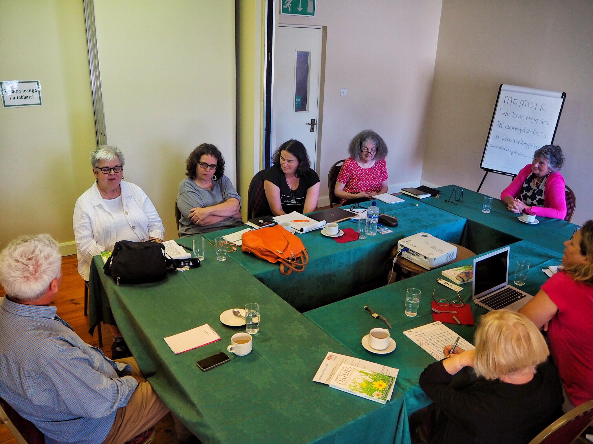 A Guest Speaker at Ireland Writing Retreat – Watching the Daisies